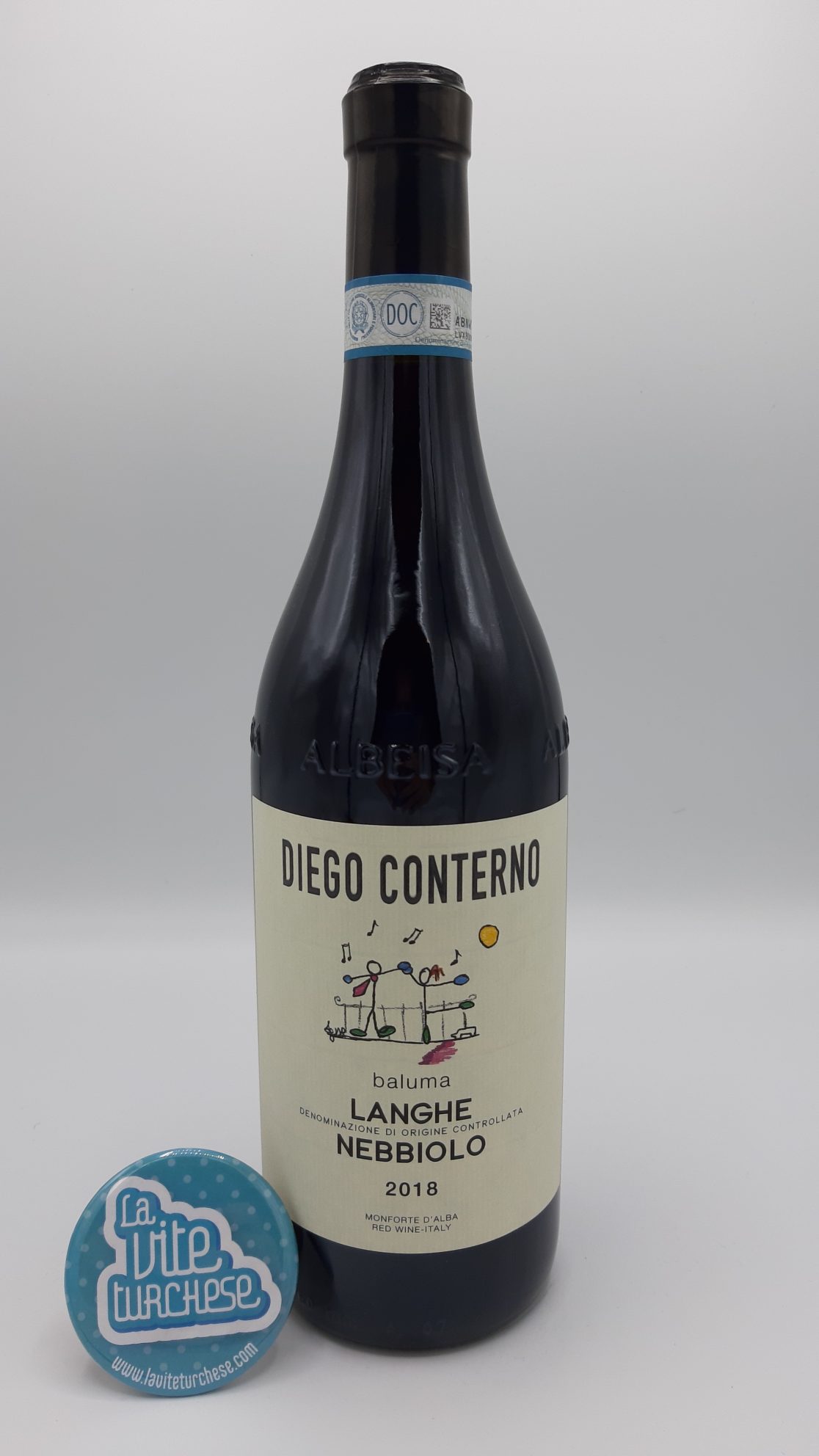 Diego Conterno – Langhe Nebbiolo Baluma – 2018 - La vite Turchese