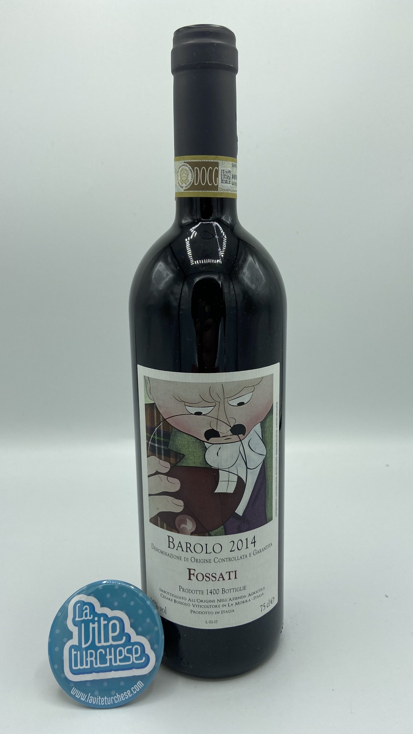 Cesare Bussolo – Barolo Fossati – 2014 - La vite Turchese