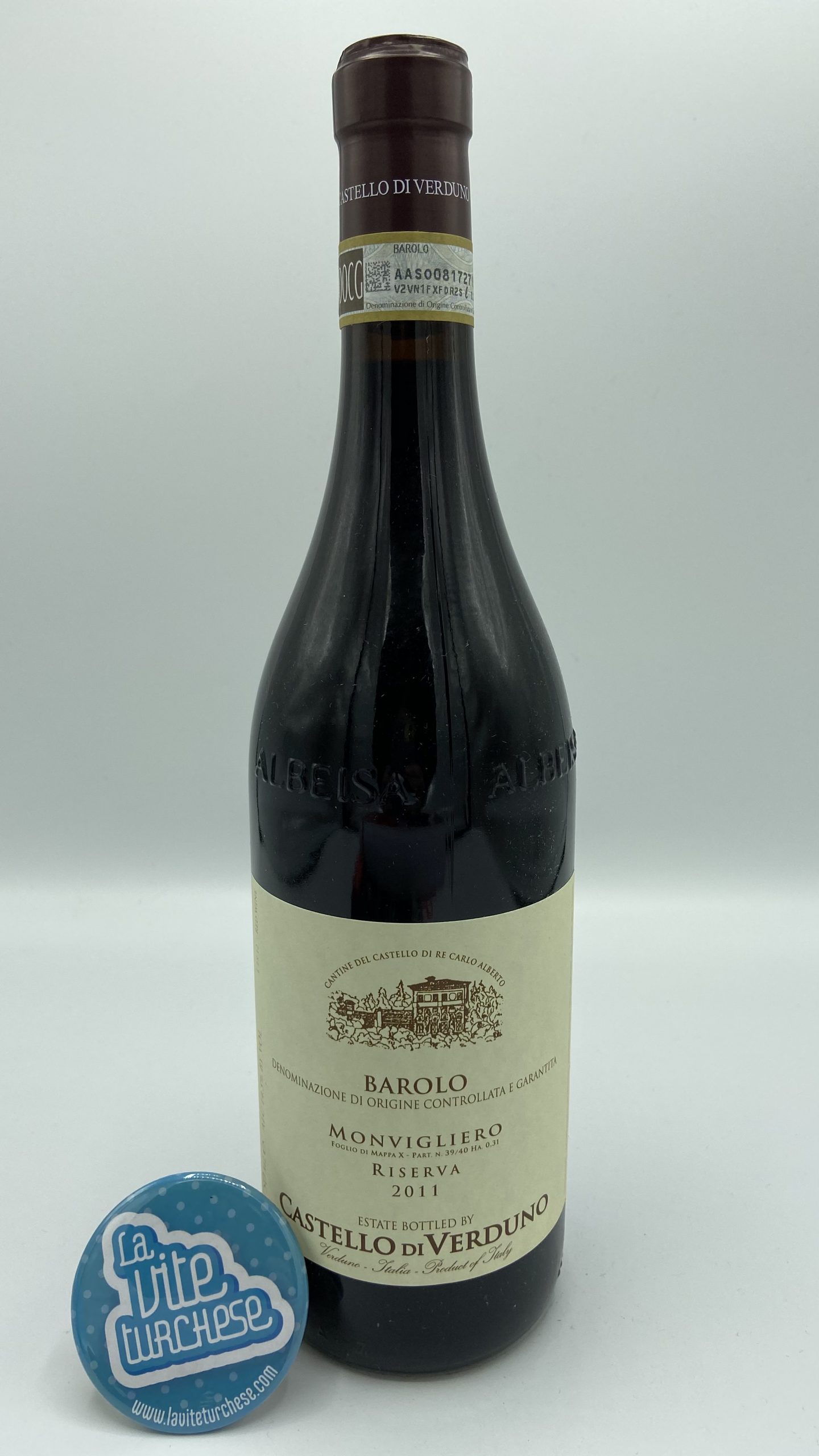 Castello di Verduno – Barolo Monvigliero Riserva – 2011 - La vite Turchese