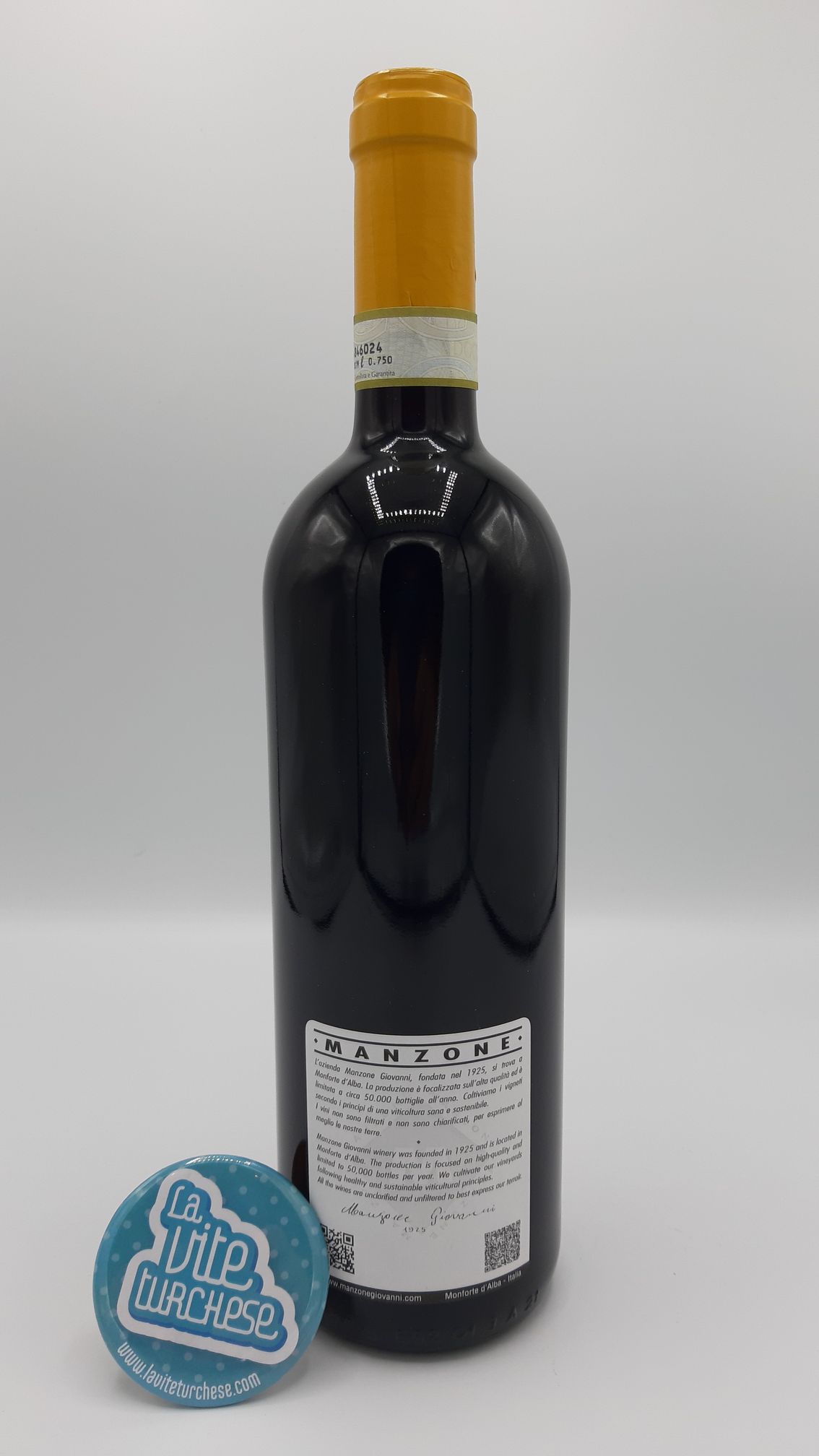 Giovanni Manzone - Barolo Bricat - 2008 - La vite Turchese