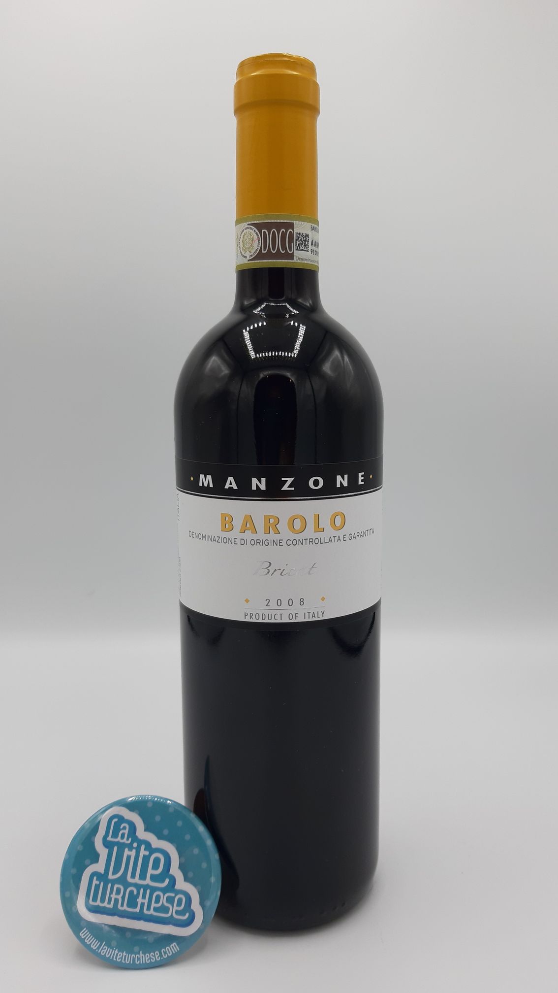Giovanni Manzone - Barolo Bricat - 2008 - La vite Turchese