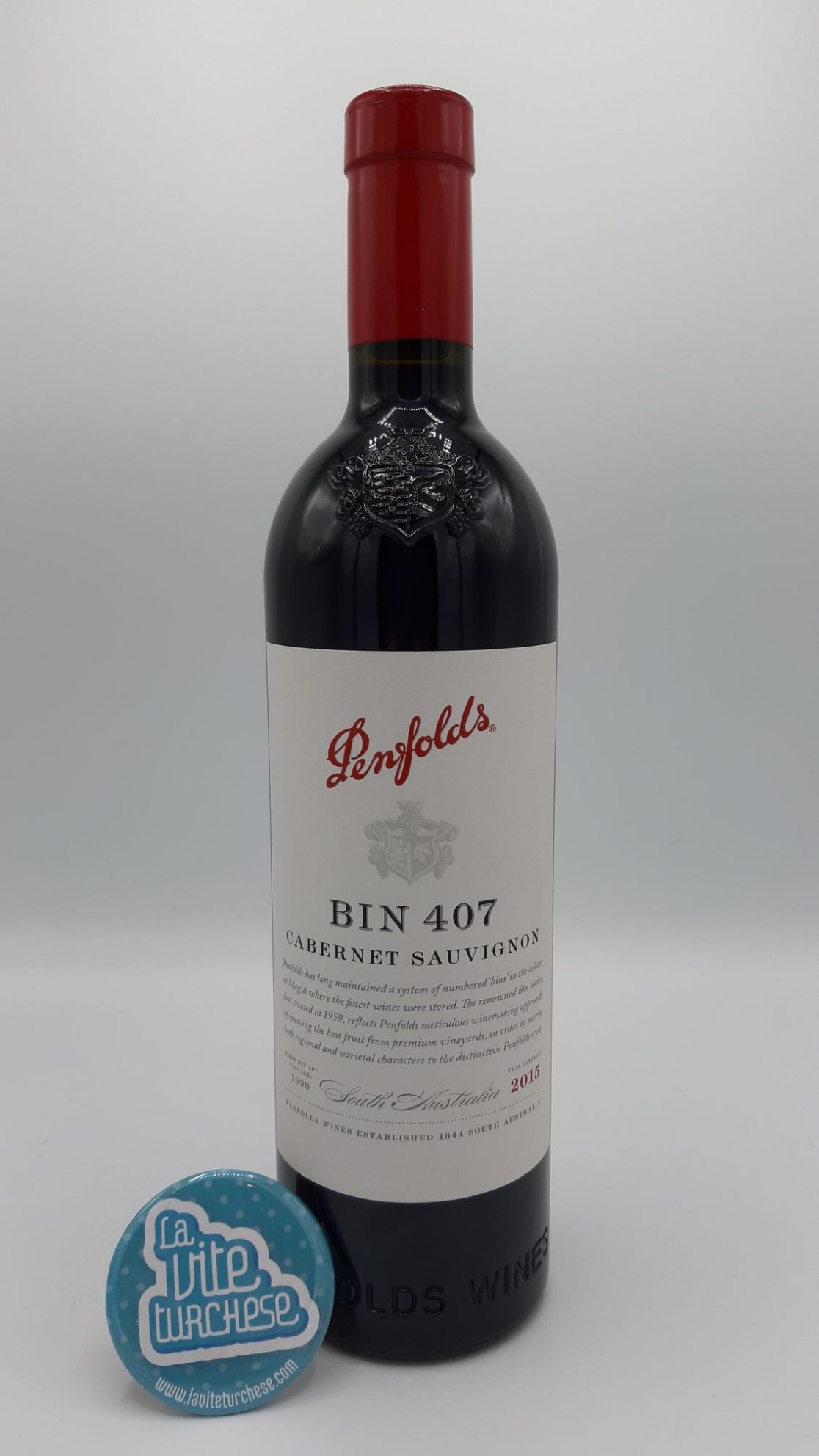 Penfolds – Bin 407 Cabernet Sauvignon – 2015 - La vite Turchese