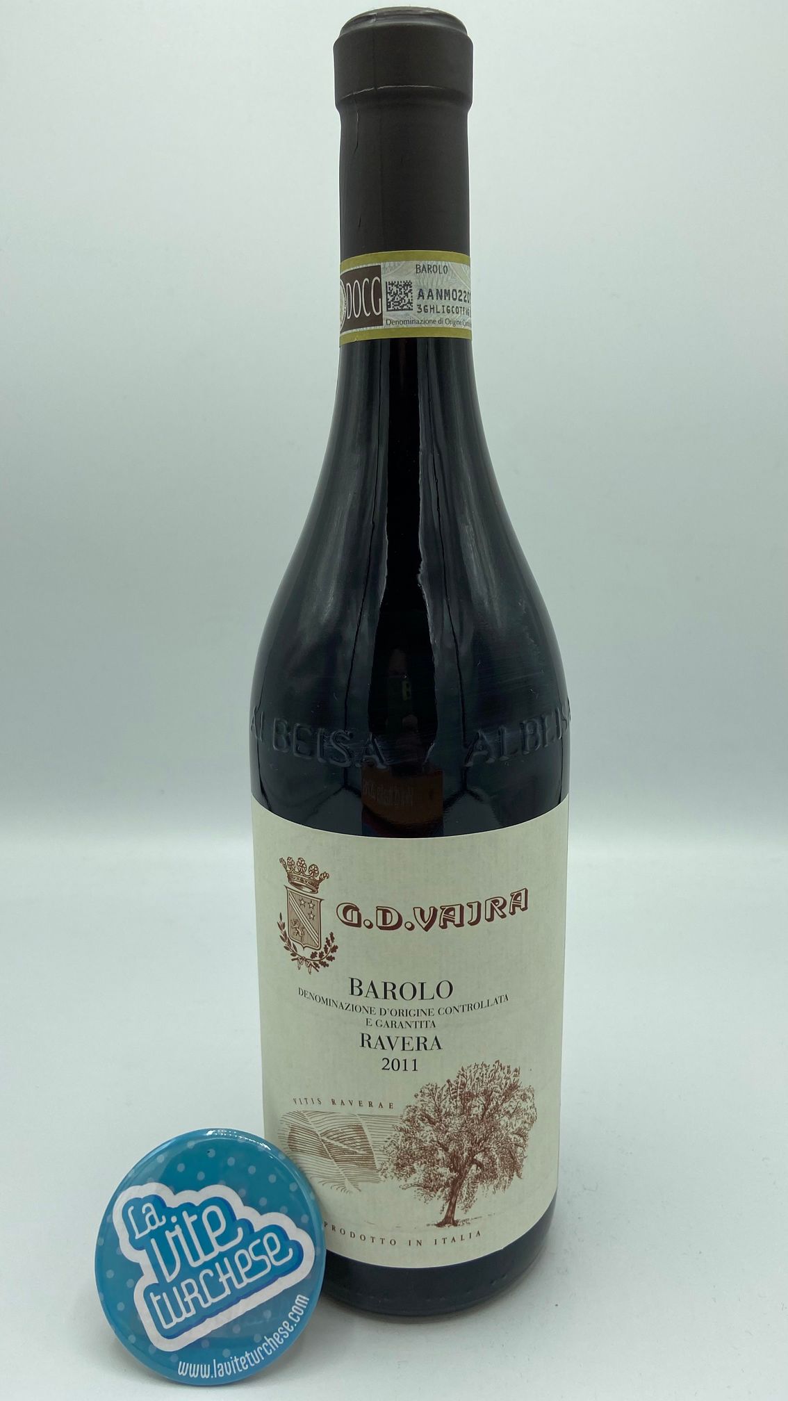 G.D. Vajra – Barolo Ravera – 2011 - La vite Turchese