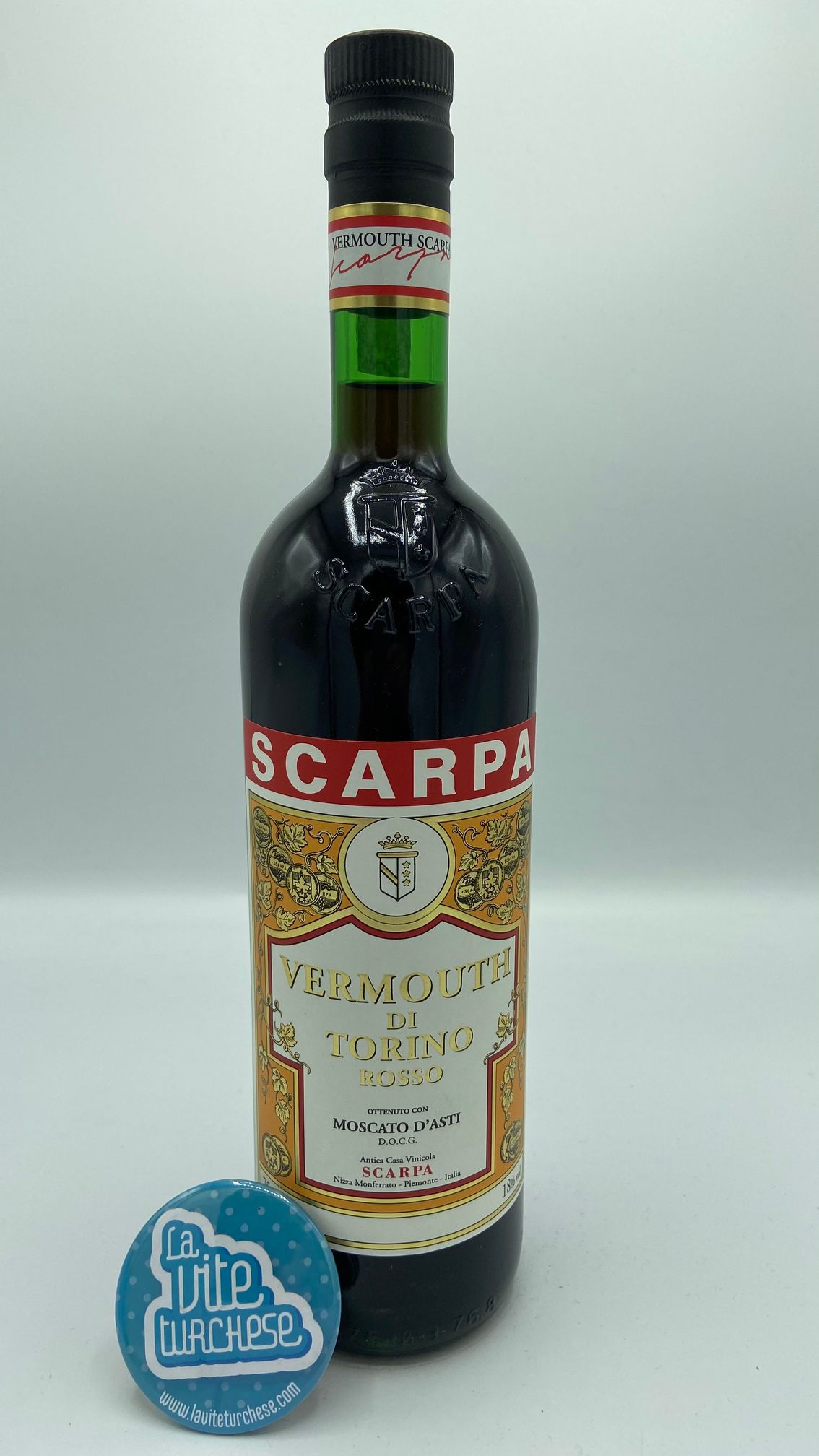 Scarpa – Vermouth di Torino Rosso - La vite Turchese