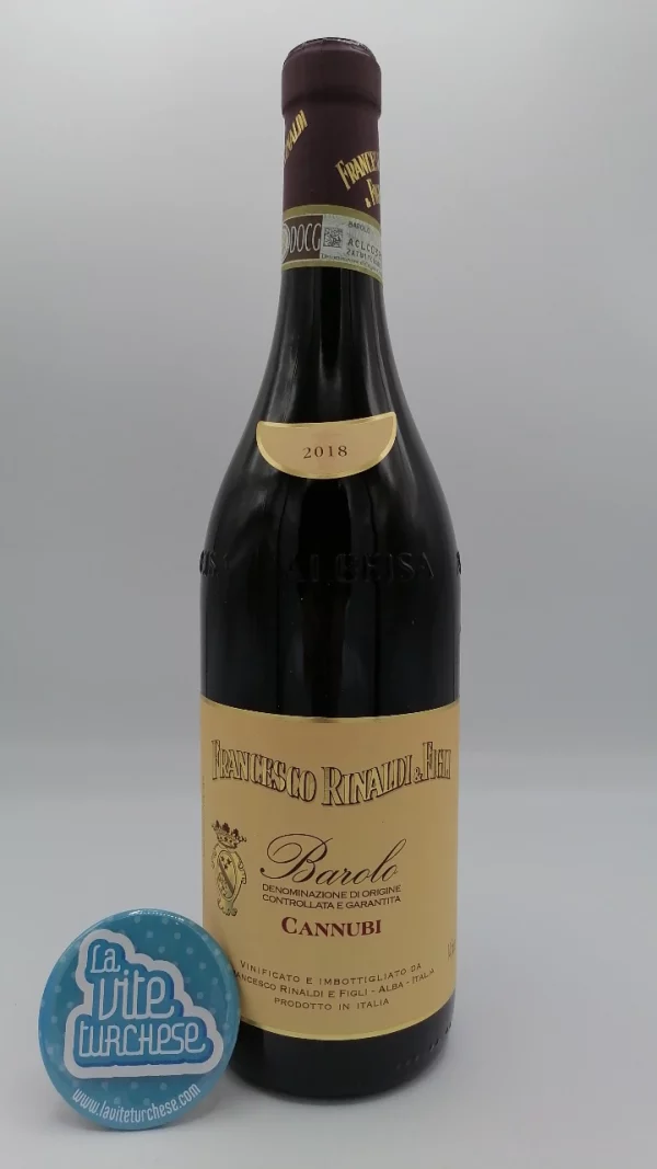 Francesco Rinaldi e Figli – Barolo Cannubi – 2018 - La vite Turchese