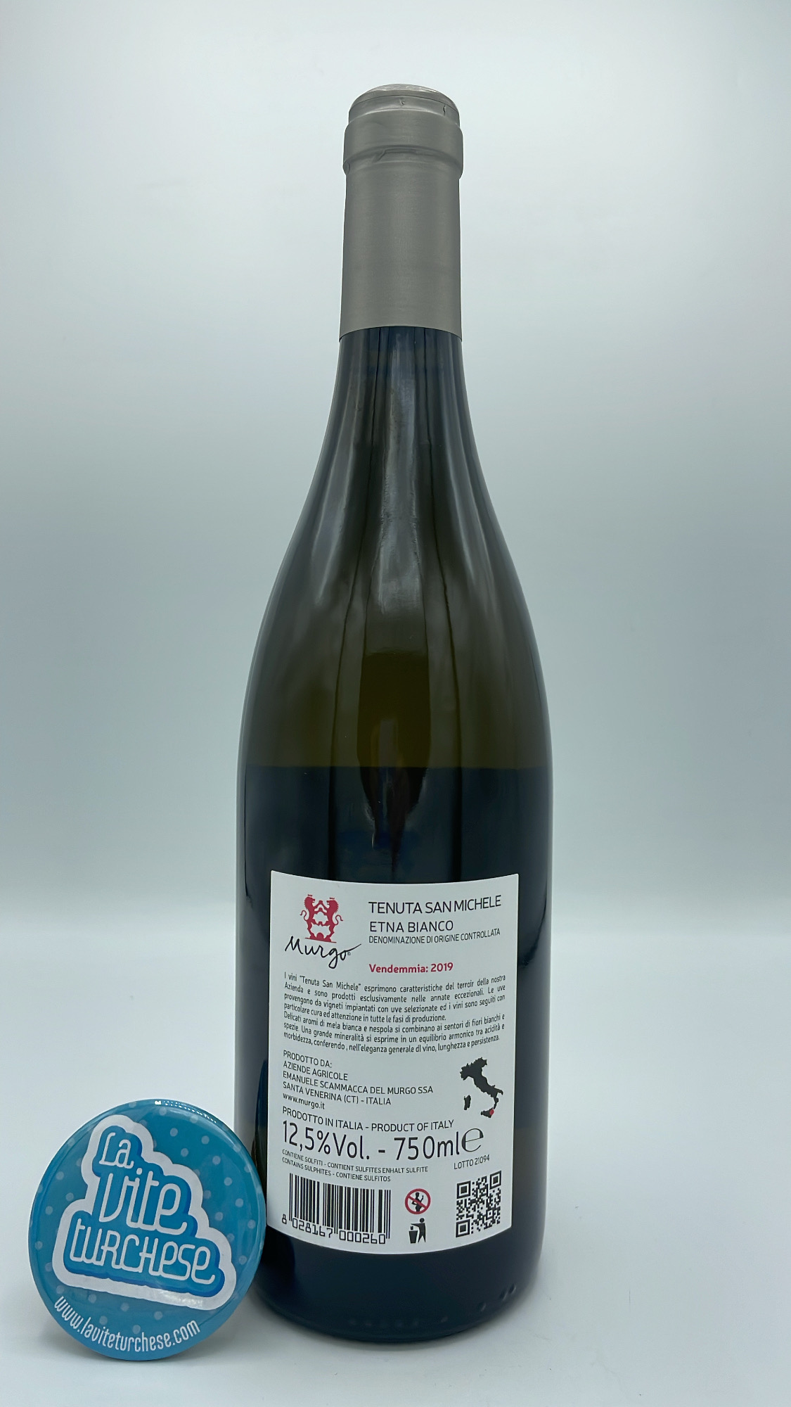 Murgo – Tenuta San Michele Etna Bianco – 2019 - La vite Turchese