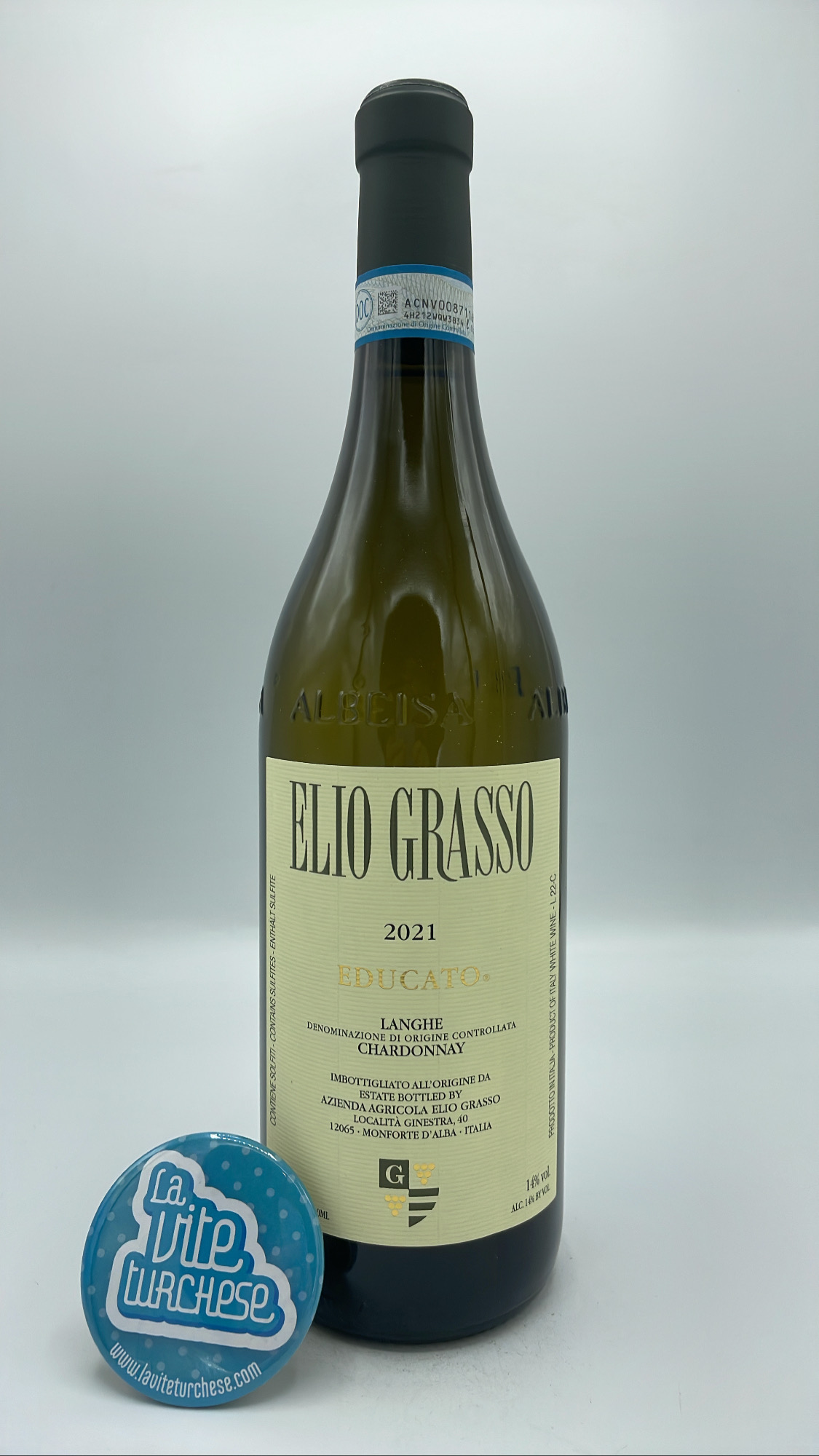 Elio Grasso - Langhe Chardonnay Educato – 2021 - La vite Turchese