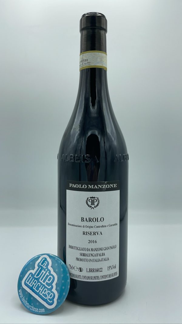 Paolo Manzone – Barolo Riserva – 2016 - La vite Turchese