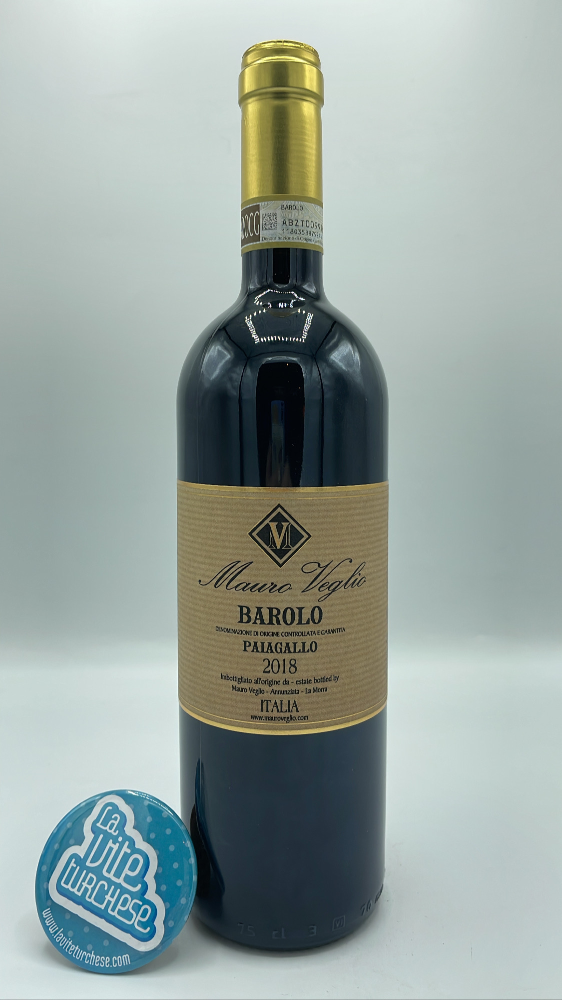 Mauro Veglio – Barolo Paiagallo – 2018 - La vite Turchese
