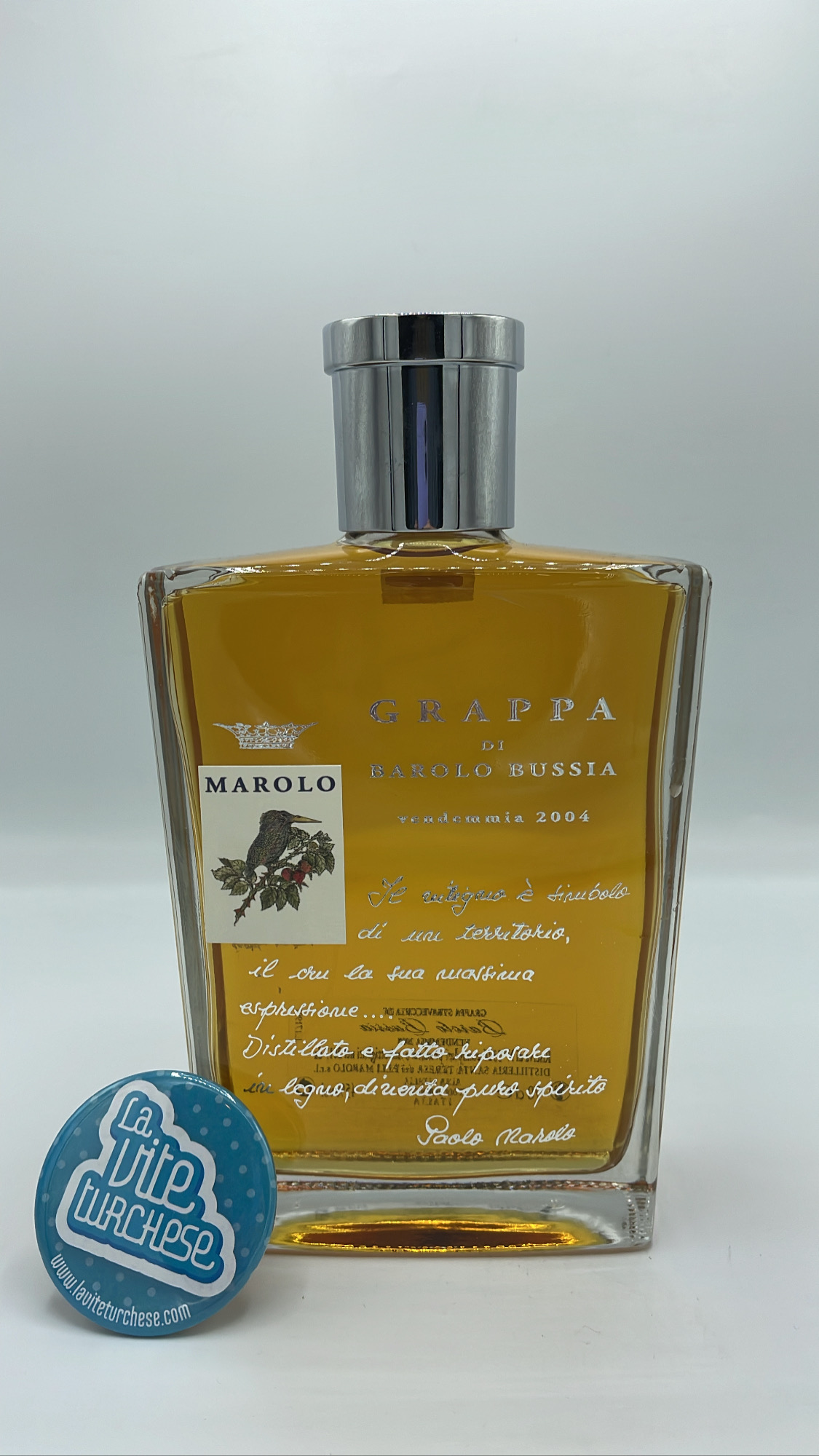 Marolo – Grappa di Barolo Bussia Vendemmia Tardiva – 2004 - La vite ...