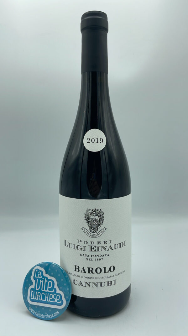 Poderi Luigi Einaudi – Barolo Cannubi – 2019 - La vite Turchese