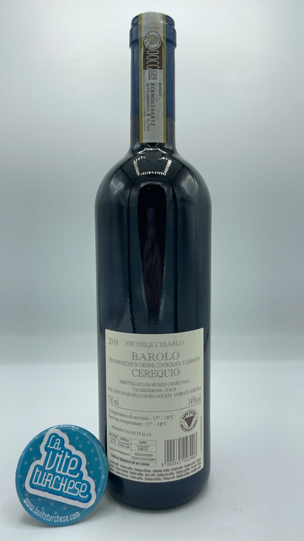 Michele Chiarlo – Barolo Cerequio – 2019 - La vite Turchese