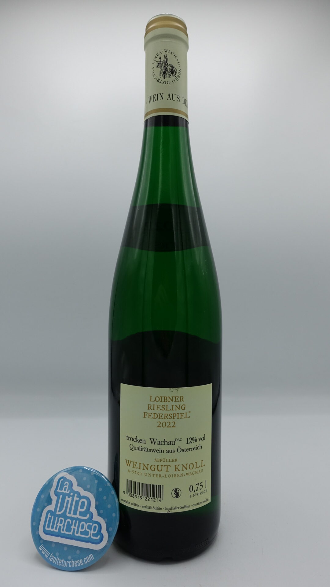 Weingut Knoll – Riesling Loibner Federspiel – 2022 - La vite Turchese