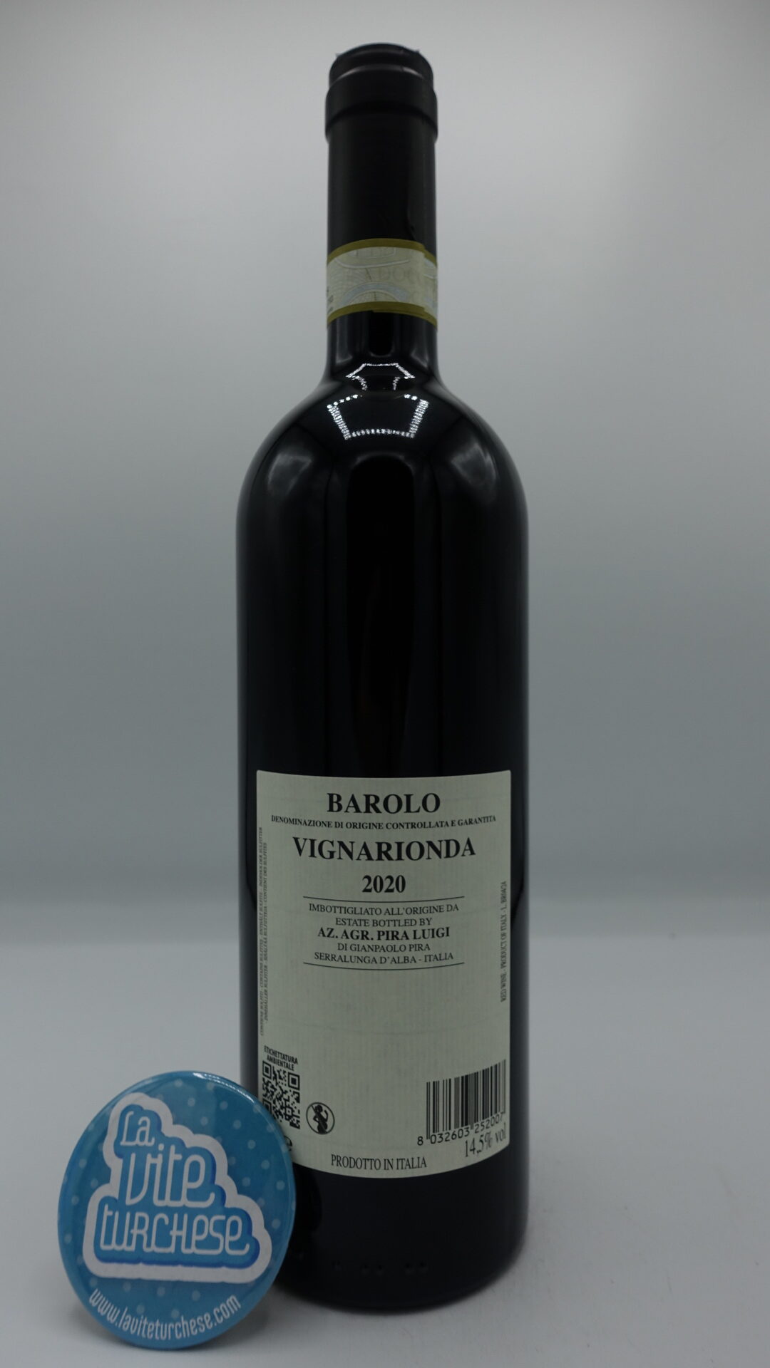 Luigi Pira – Barolo Vignarionda – 2020 - La vite Turchese