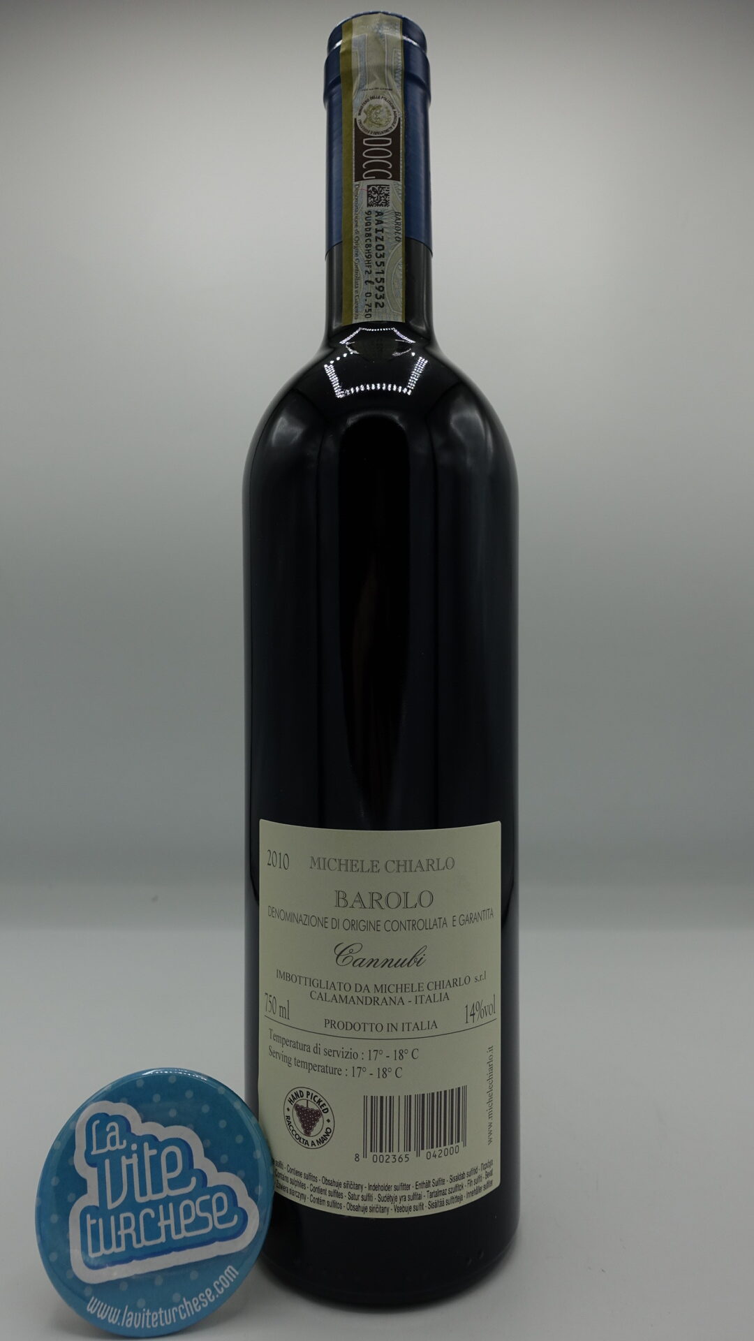 Michele Chiarlo – Barolo Cannubi – 2010 - La vite Turchese