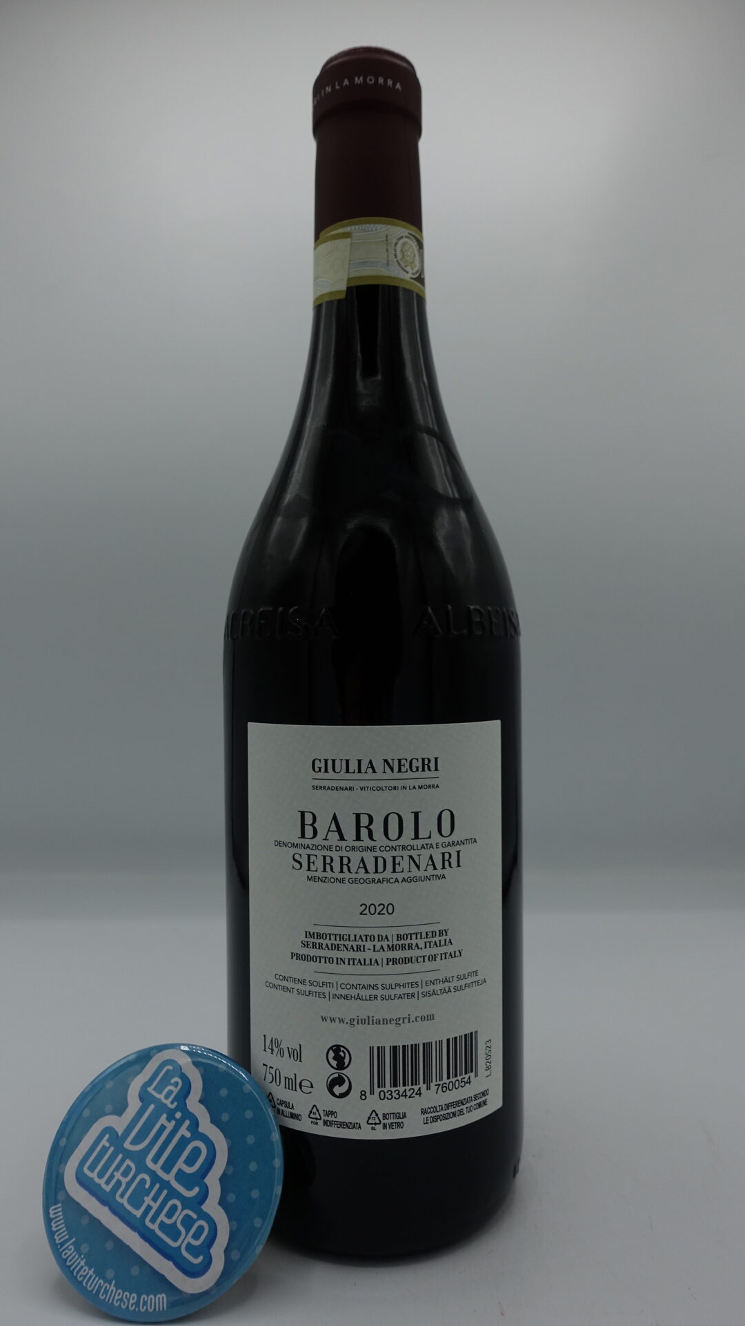 Giulia Negri – Barolo Serradenari – 2020 - La vite Turchese